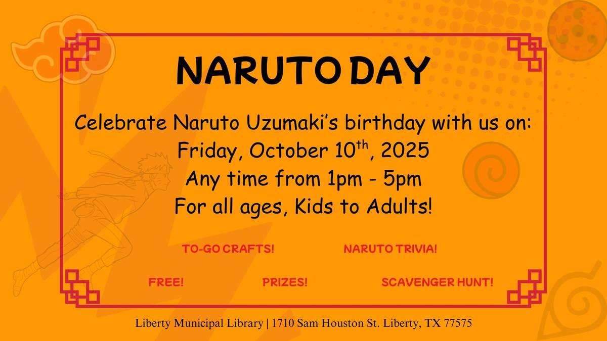 Naruto Day — Liberty Municipal Library